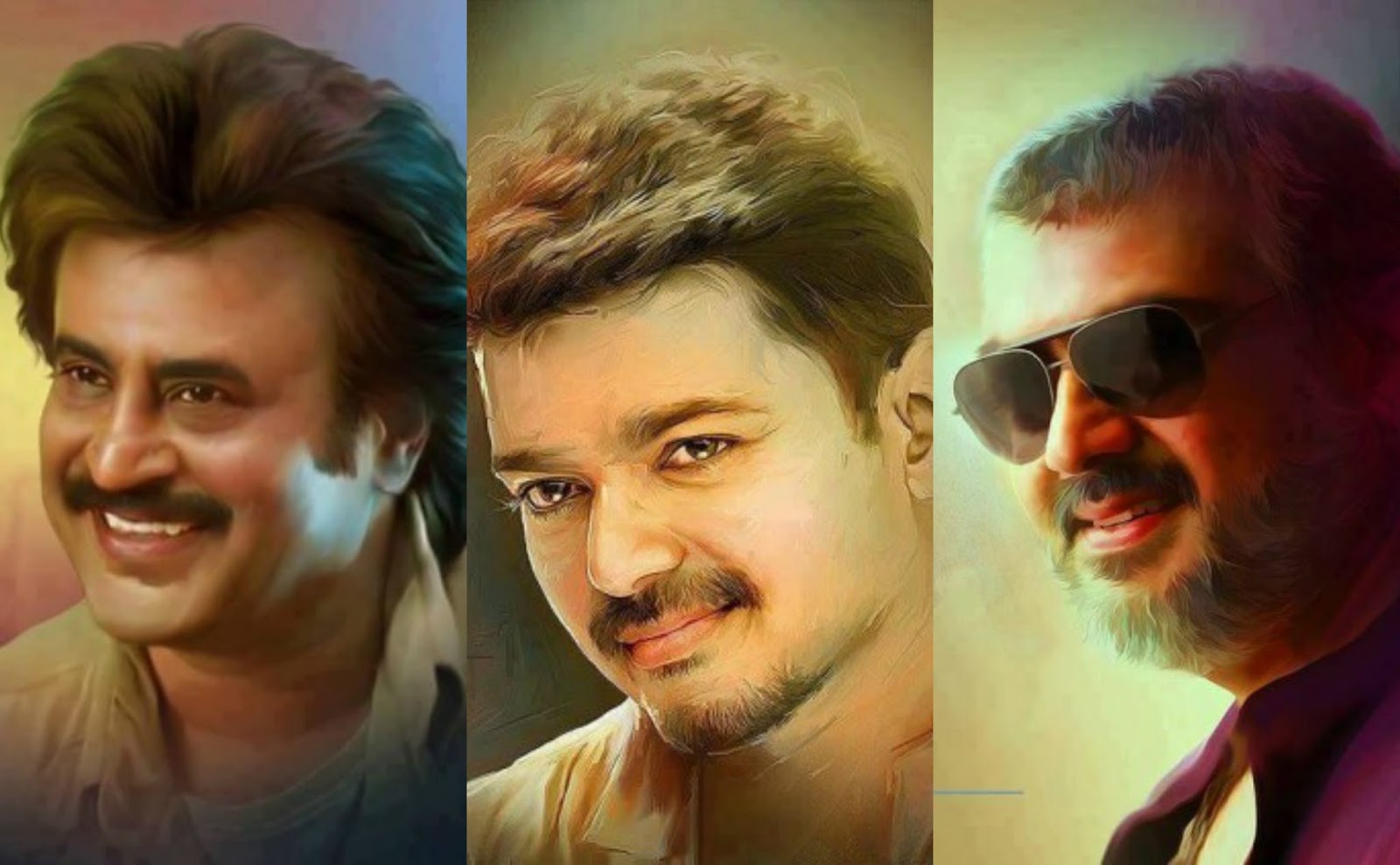 Wonderful Realistic Paintings Of Actors & Actress | Gethu Cinema