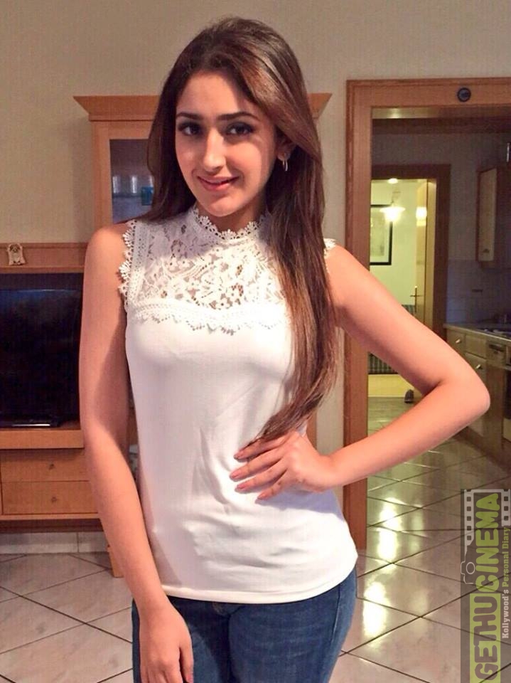 Sayyeshaa aka Sayesha Saigal Latest Cute HD Photo Shoot - Gethu Cinema