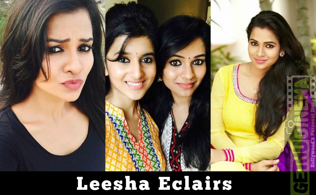 Upcoming Actress Leesha Eclairs Latest HD Cute Gallery | Gethu Cinema
