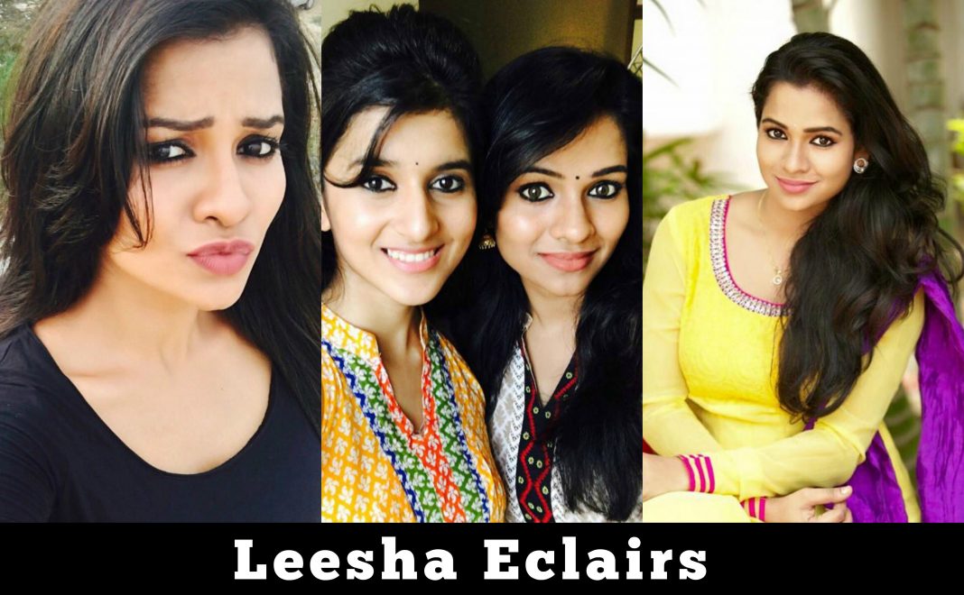 Upcoming Actress Leesha Eclairs Latest HD Cute Gallery - Gethu Cinema