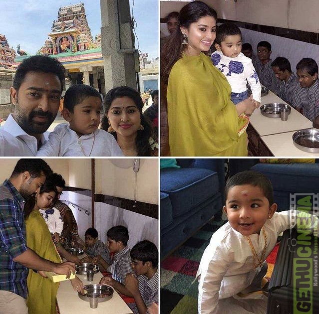 Actress Sneha Latest Photos & Family Photoshoot - Gethu Cinema