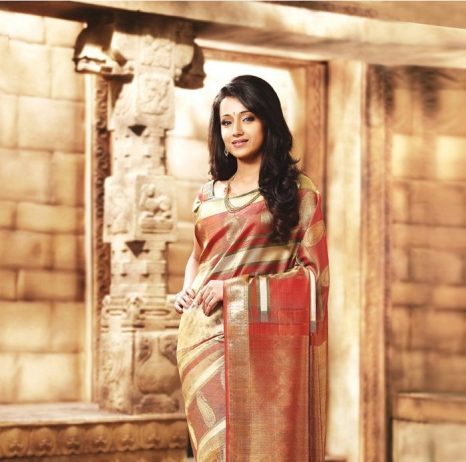 HD Photos of Actress Trisha in Pothys AD | Gethu Cinema