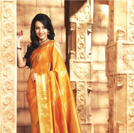 HD Photos of Actress Trisha in Pothys AD | Gethu Cinema