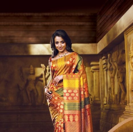 HD Photos of Actress Trisha in Pothys AD | Gethu Cinema