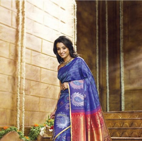 HD Photos of Actress Trisha in Pothys AD | Gethu Cinema