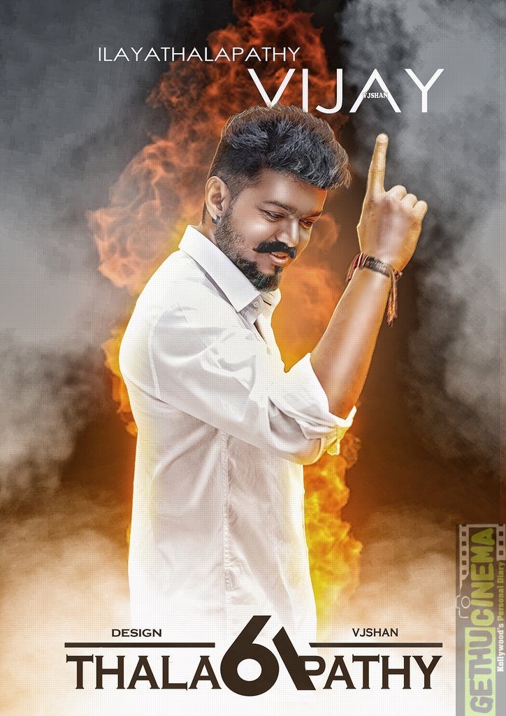 Thalapathy 61 Movie HD Fan Made Design Poster | Specially For Vijay ...