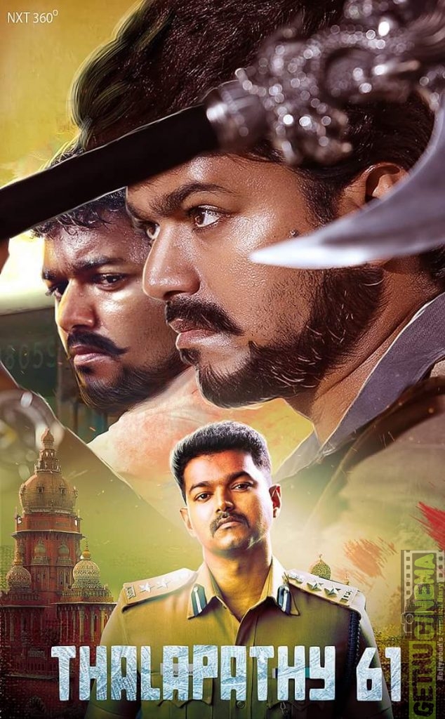 Thalapathy 61 Movie HD Fan Made Design Poster | Specially For Vijay ...