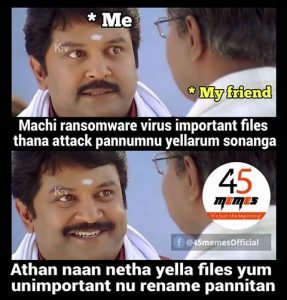 Ransomware Virus Attack Memes | Troll | - Gethu Cinema
