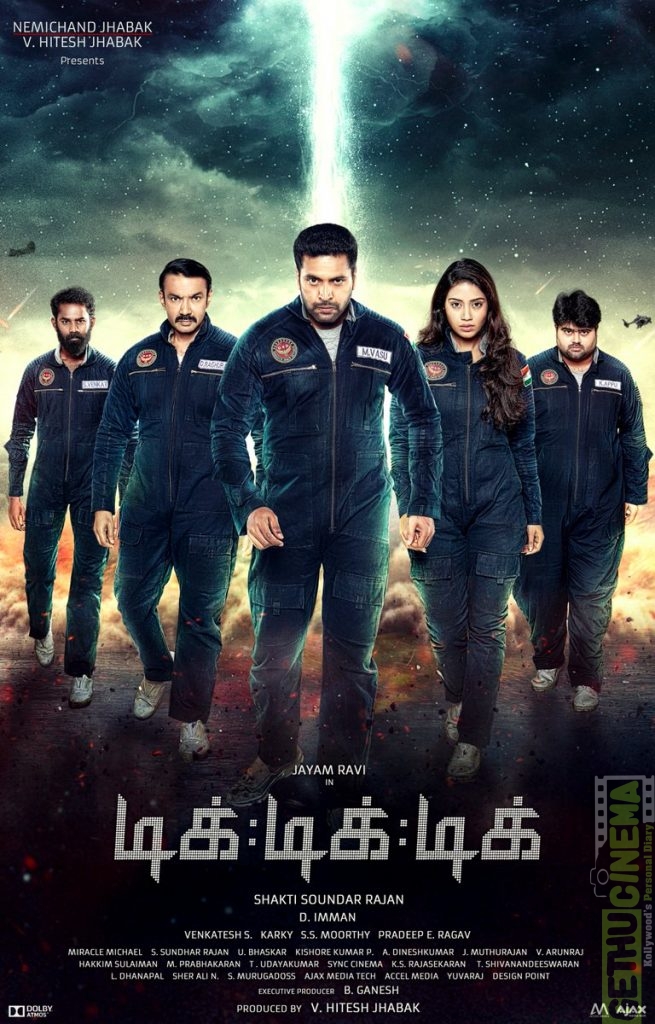 Tik Tik Tik Movie Second Look Poster | Jayam Ravi, Nivetha Pethuraj ...