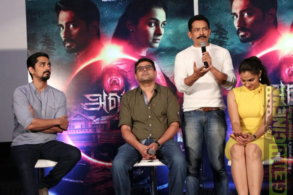 Aval Tamil Movie Press Meet Gallery | Siddharth, Andrea Jeremiah ...