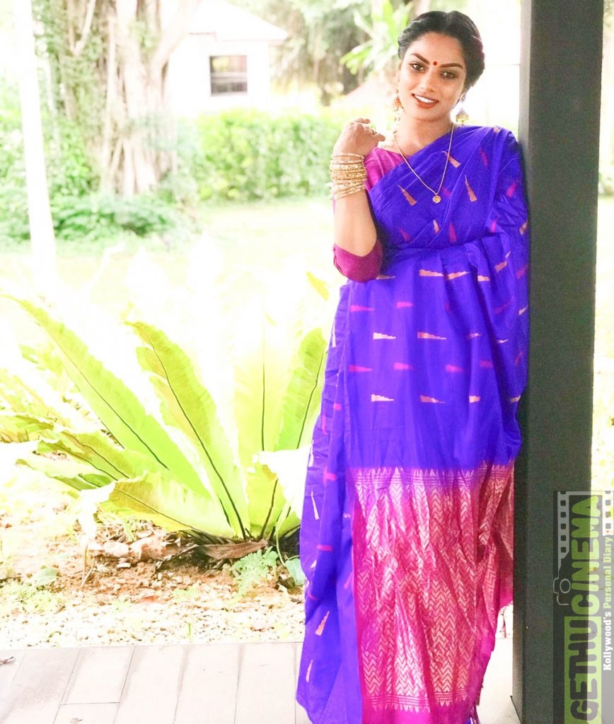 IAMK Actress Chandrika Ravi 2018 HD Pictures | Gethu Cinema