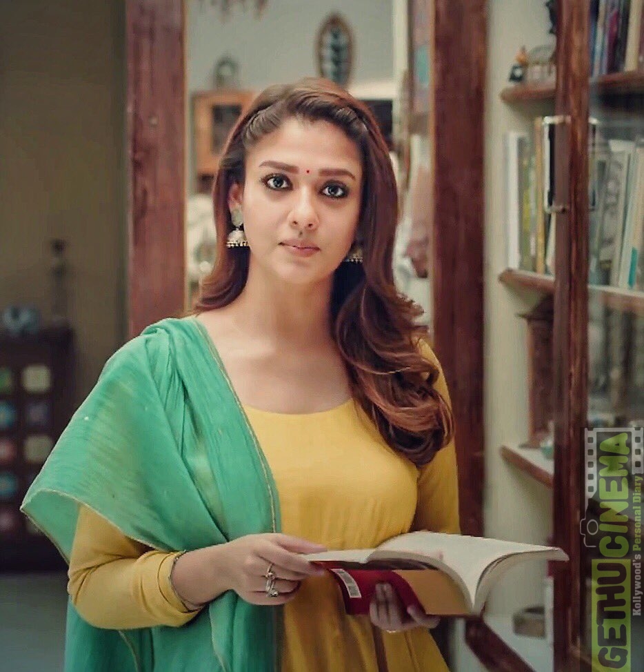 Nayantara, tata sky ad, latest, yellow | Gethu Cinema