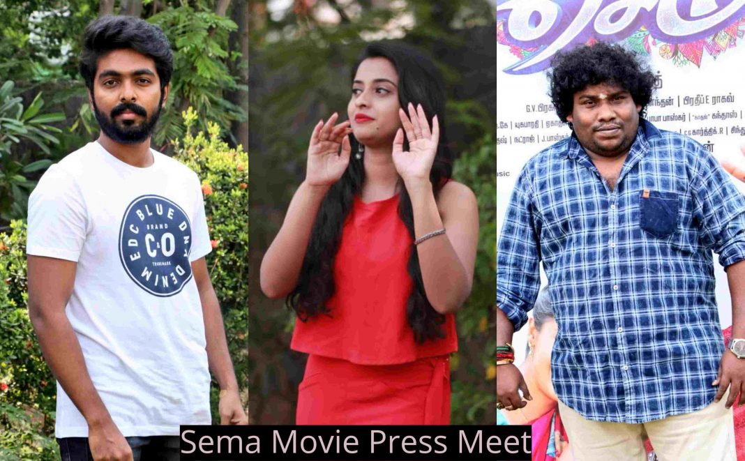 Sema Tamil Movie Press Meet Gallery | G. V. Prakash | Arthana Binu ...