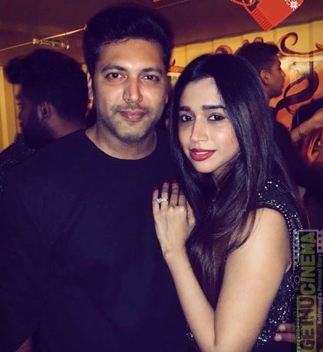 Jayamravi - Aarthi Couples Latest Cute HD Gallery - Gethu Cinema