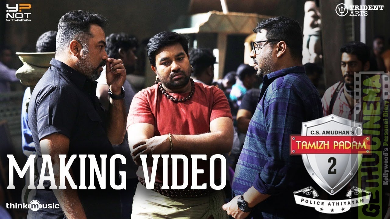 Tamizh Padam 2 Behind the Scenes 2 Making of En Nadanam | Shiva | CS ...