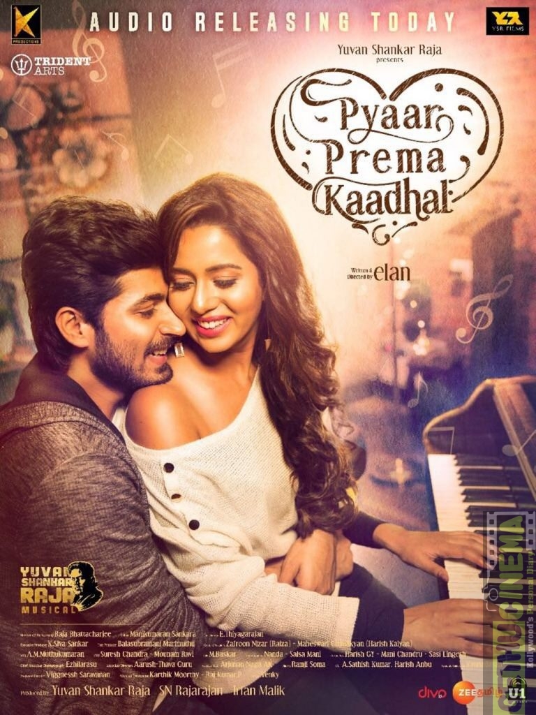 Pyaar Prema Kaadhal Movie HD Posters | Harish Kalyan, Raiza Wilson - Gethu Cinema