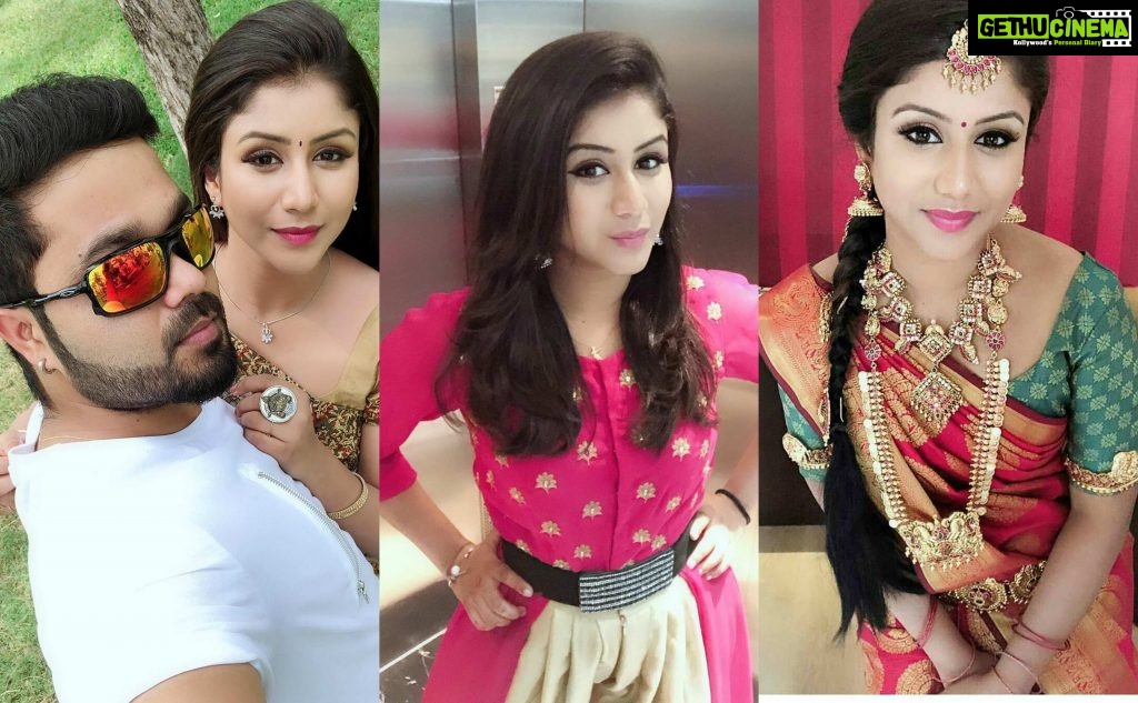 Raja Rani Serial Heroine Alya Manasa (Senba) Beautiful Pictures - Gethu ...