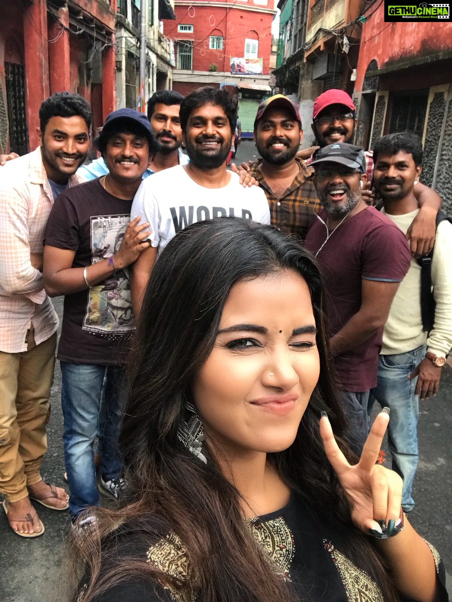 Anupama Parameswaran, shooting spot | Gethu Cinema