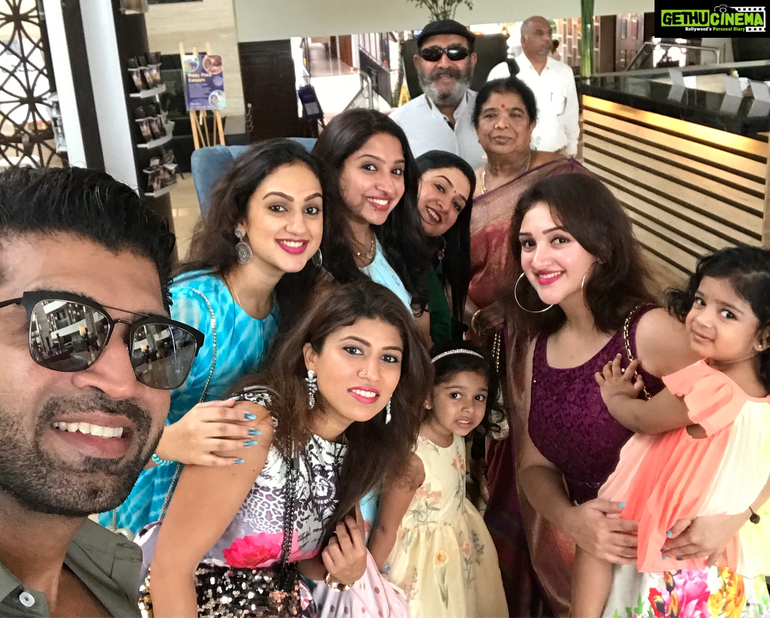 Actor Arun Vijay with Family & Cousins Sisters Gallery - Gethu Cinema