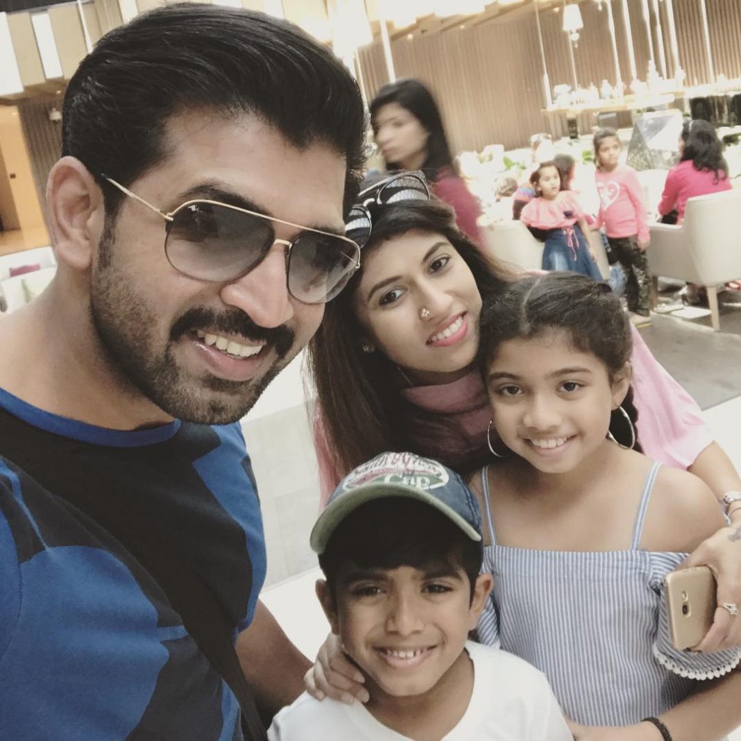 Actor Arun Vijay 2018 Family Picture Collections | Gethu Cinema