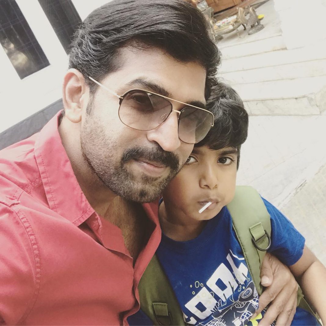 Actor Arun Vijay 2018 Family Picture Collections - Gethu Cinema