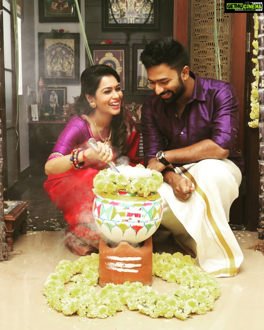 Shanthanu, Keerthi Shanthanu, pongal, wallpaper, festival | Gethu Cinema