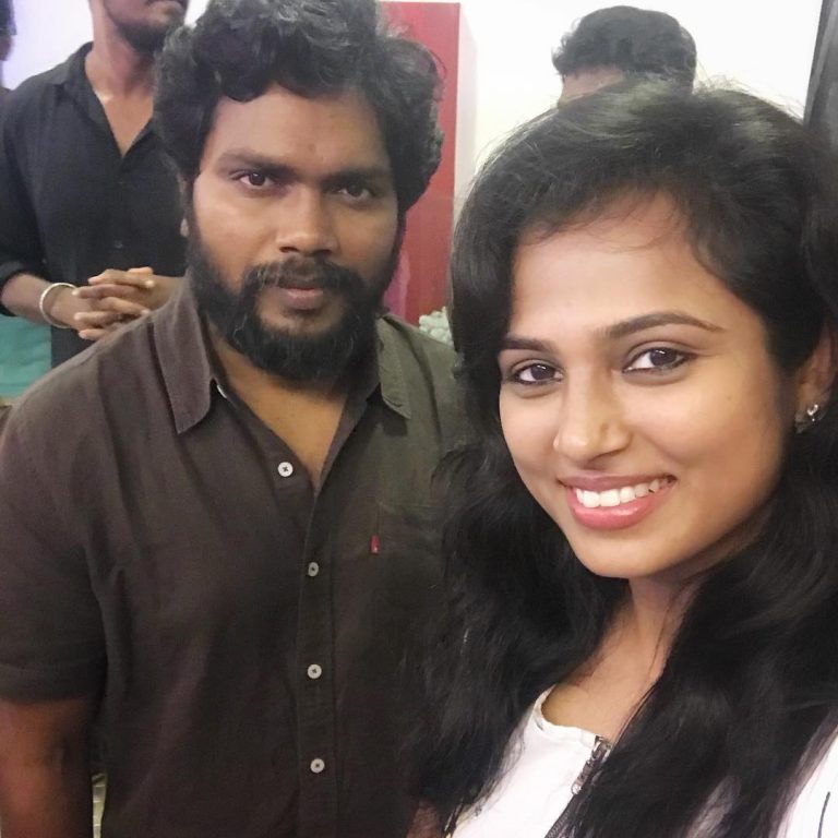 Actress Ramya Pandian with Celebrities & Family Pictures - Gethu Cinema