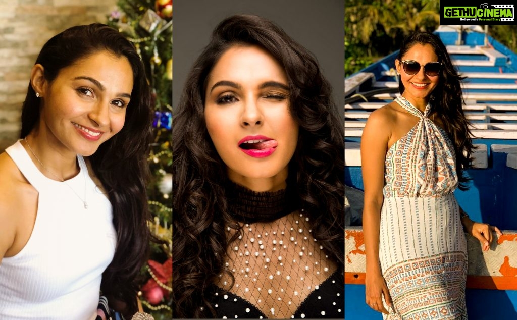 Andrea Jeremiah, bikini, glamour, swimming pool | Gethu Cinema