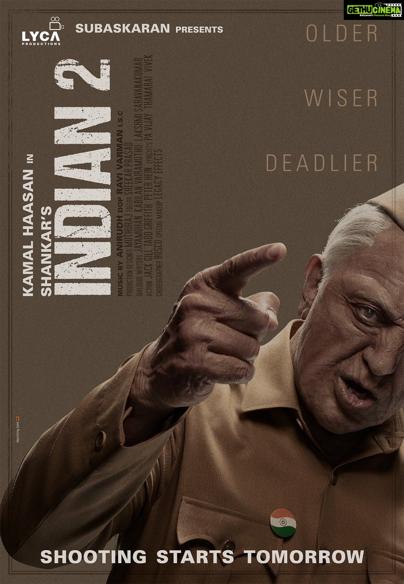 Indian 2 Tamil Movie Official HD Posters | Kamal Haasan | Gethu Cinema