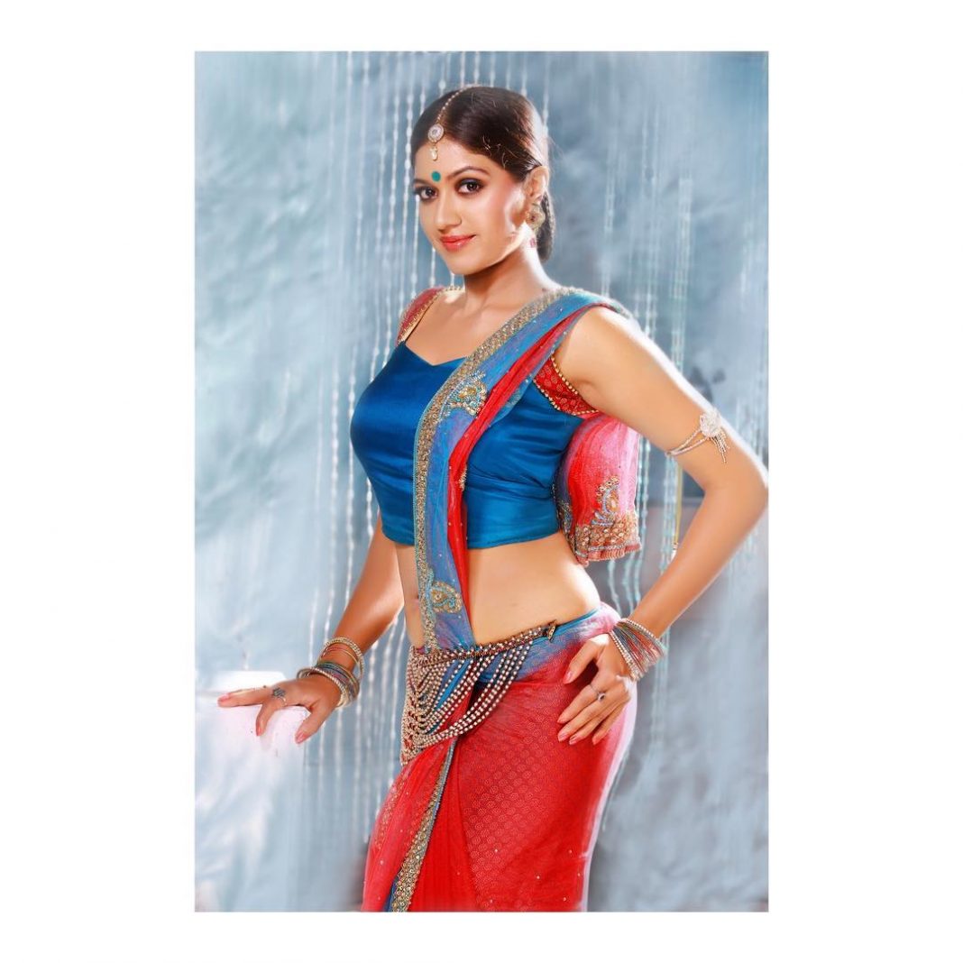 Actress Meghana Raj 2019 Pretty Latest HD Stills - Gethu Cinema