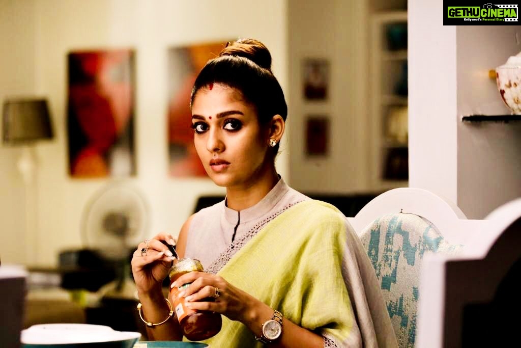 Nayanthara, viswasam, lady superstar, nayantara, saree - Gethu Cinema