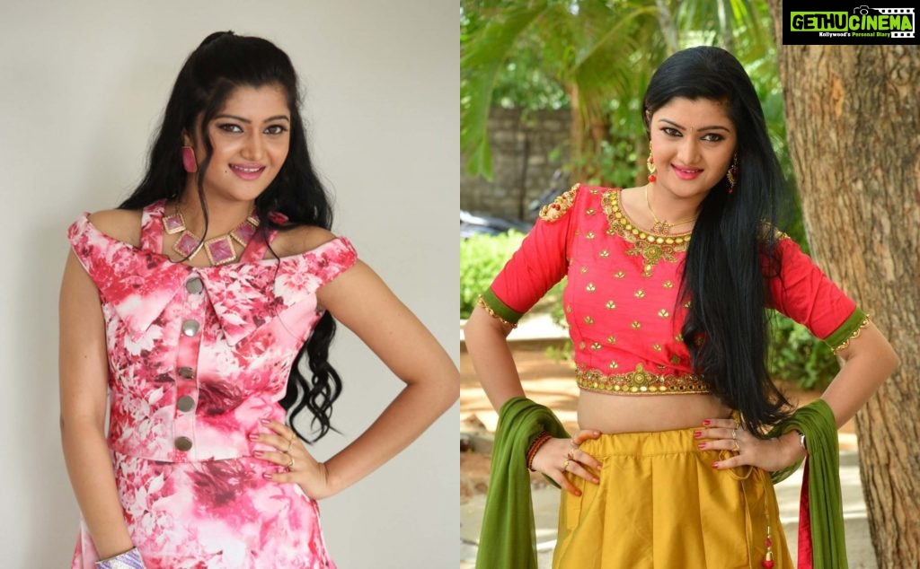 Actress Akshitha 2019 Latest Cute HD Gallery | Gethu Cinema