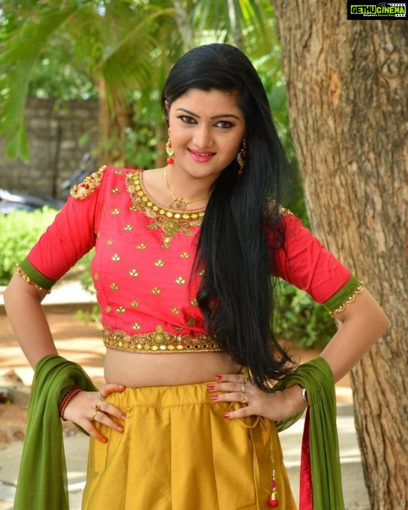Actress Akshitha 2019 Latest Cute HD Gallery - Gethu Cinema