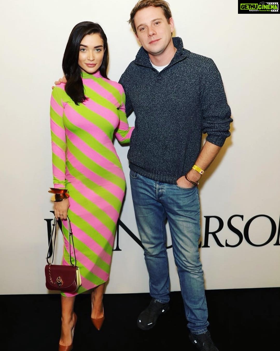 Amy Jackson Instagram - Congratulations on your fabulous show Jonathan ...