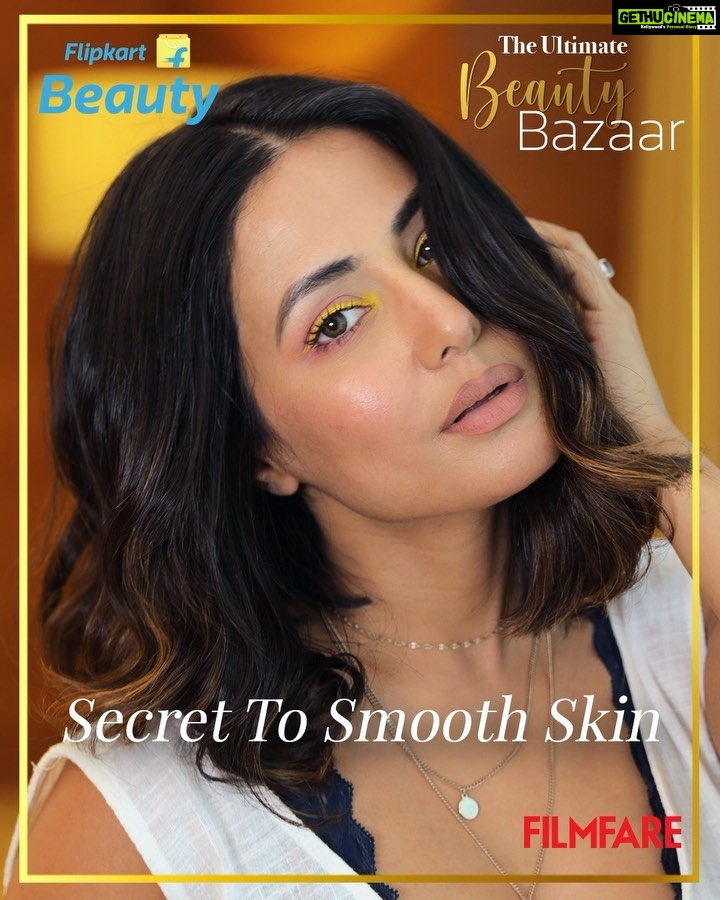 Hina Khan Instagram – Here’s my secret to get the perfect smooth skin ...