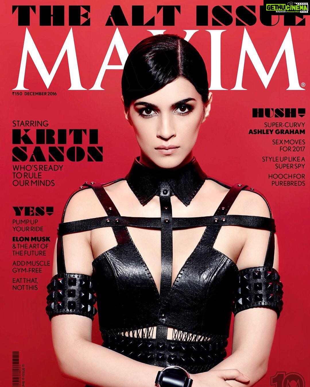 Kriti Sanon Instagram – Maxim December issue! A first for me! ;) @maxim ...