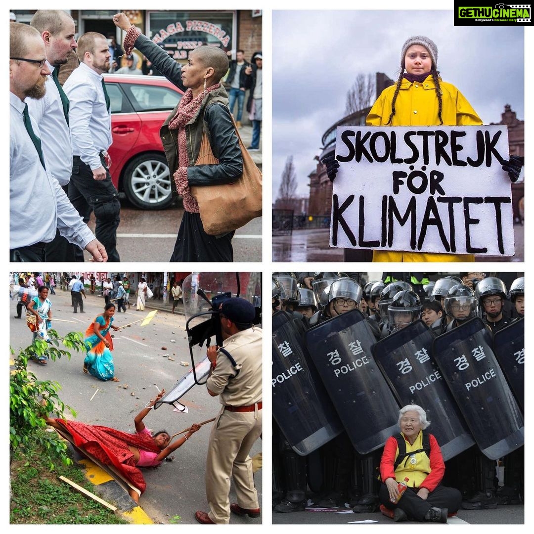 Lisa Ray Instagram – ‪The defiantly brave face of female protestors ...