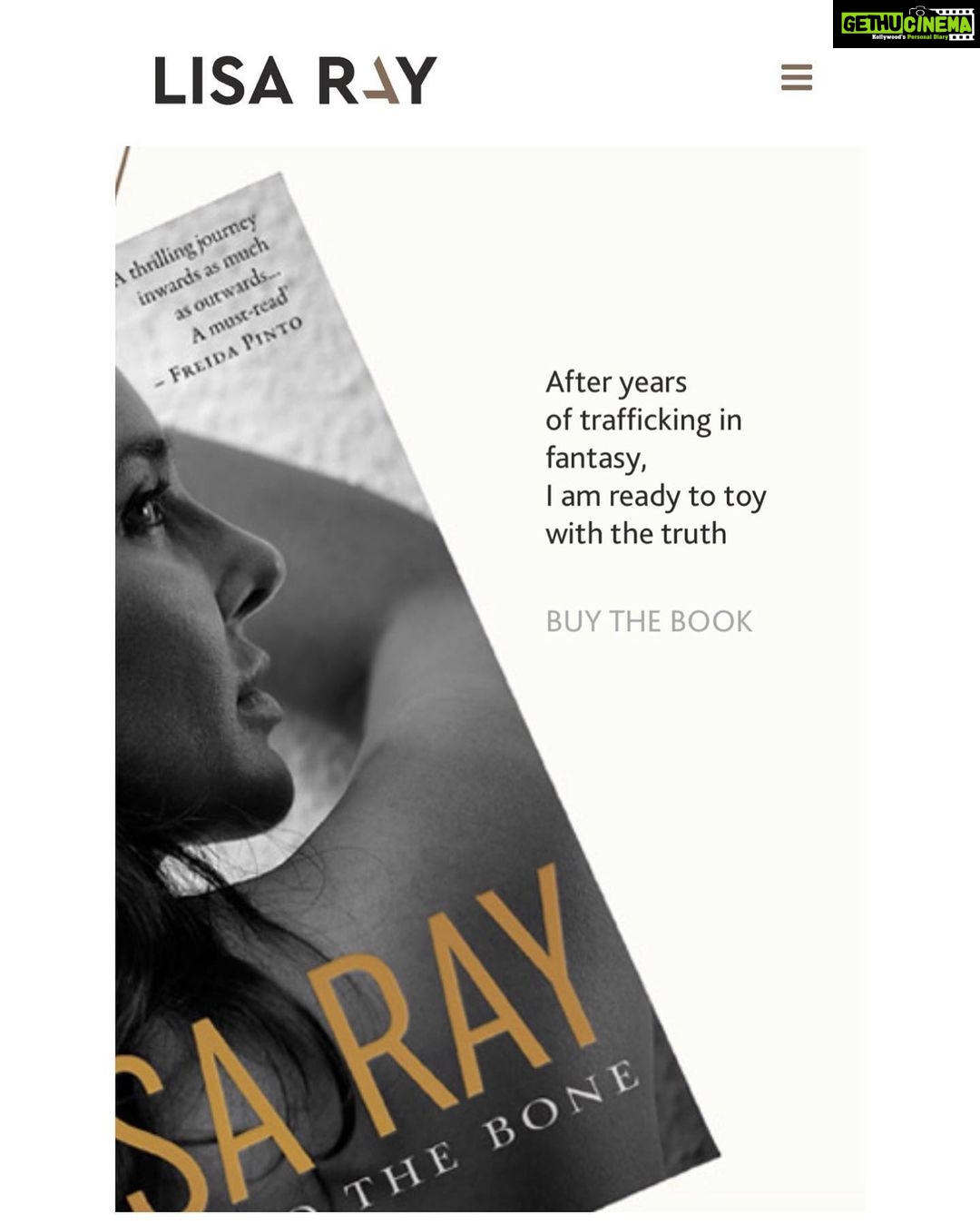 Lisa Ray Instagram – And we’re live. New website: Lisaraywrites.com ...