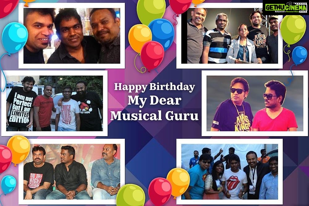 Premgi Amaren Instagram – Happy birthday to my musical guru 🎂 | Gethu Cinema