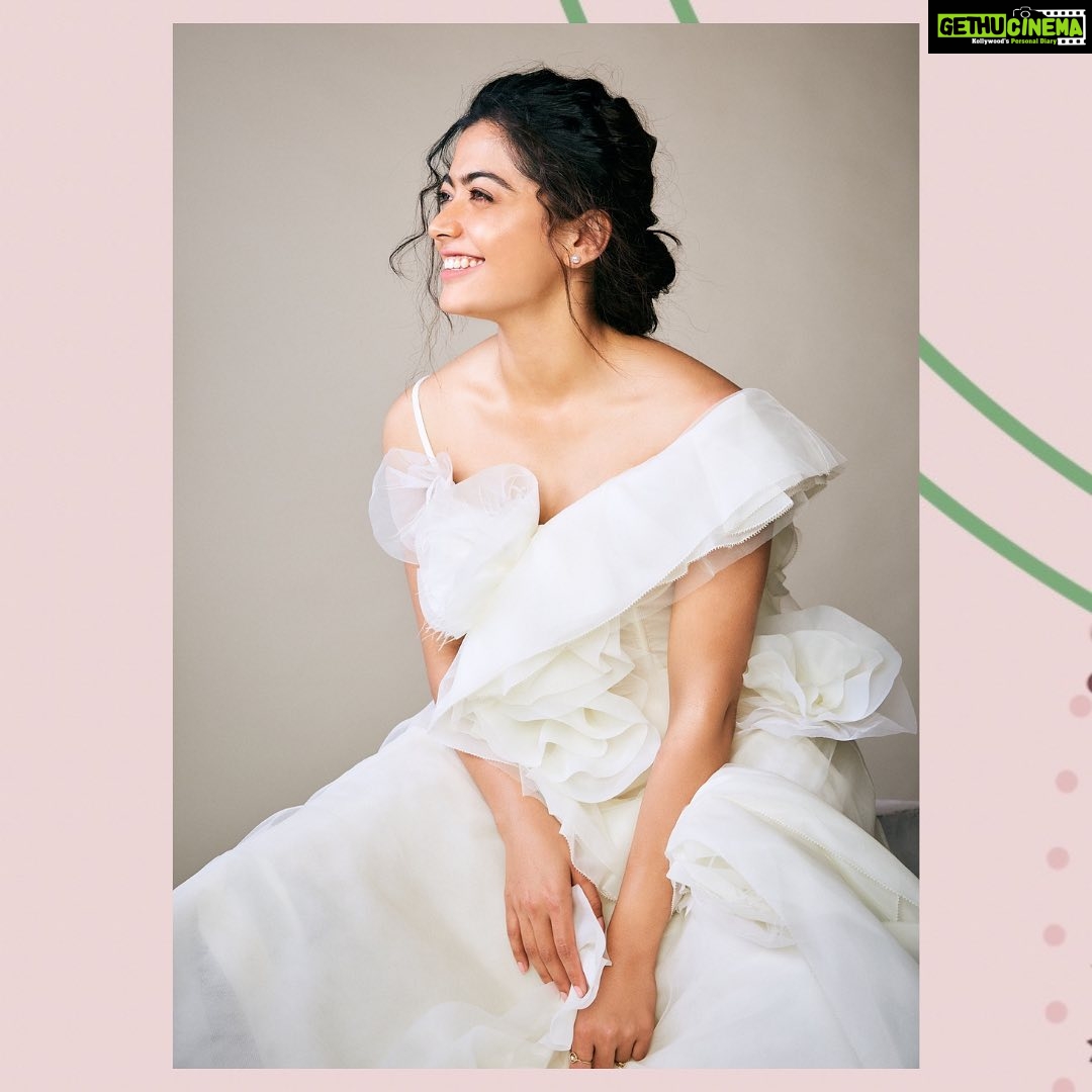 Rashmika Mandanna Instagram – You make my heart smile- everyday! 🤍 ...