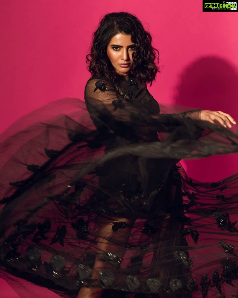 Samantha Instagram - 🖤 series .. I woke up like this Concept & styled ...