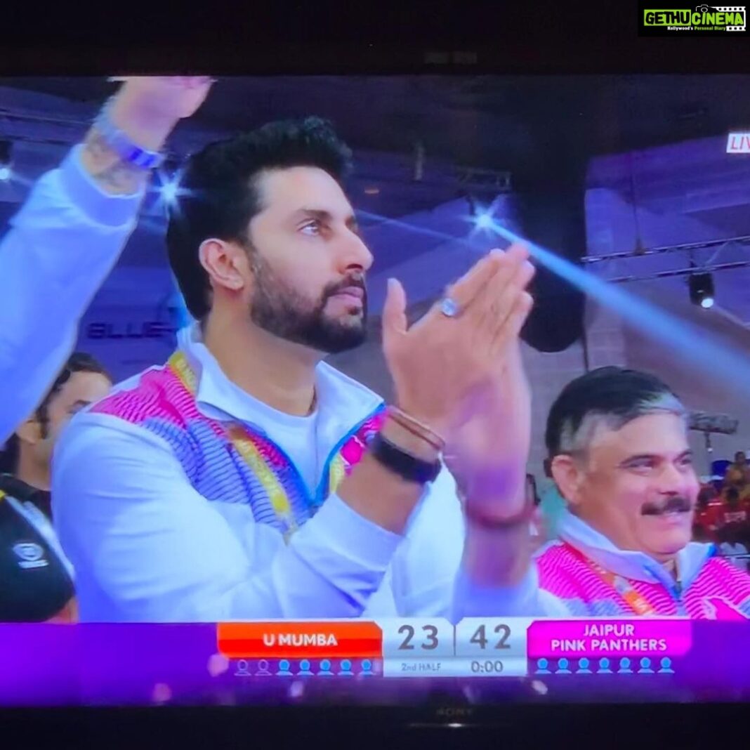 Aishwarya Rai Instagram – 💃🙌ATTABOYZ👏⭐️🎊💖Yaaaaay PINK PANTHERRRSSS 💖 ...