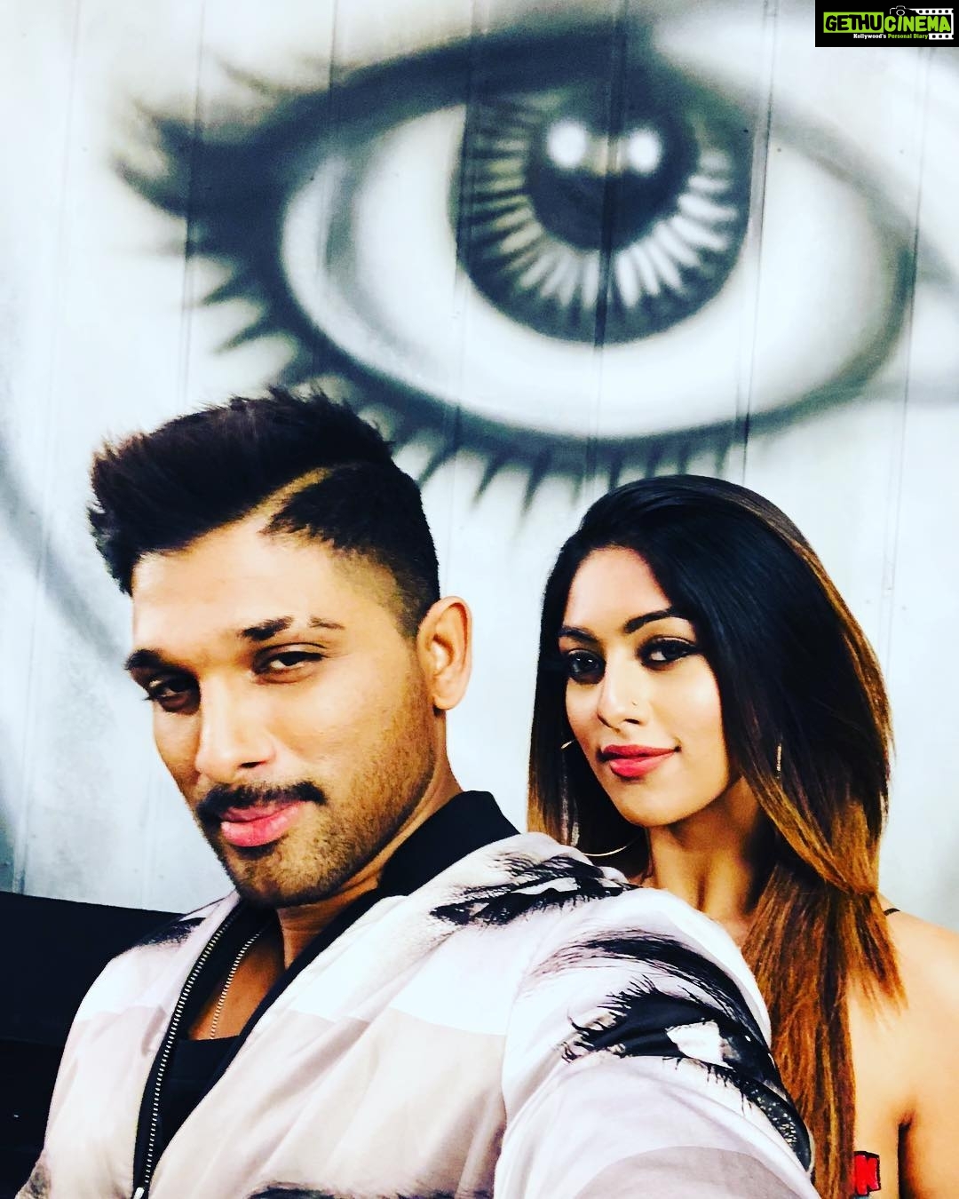 Allu Arjun Instagram – The first and the last thing my actress Anu Emmanuel ever asked for was a ...