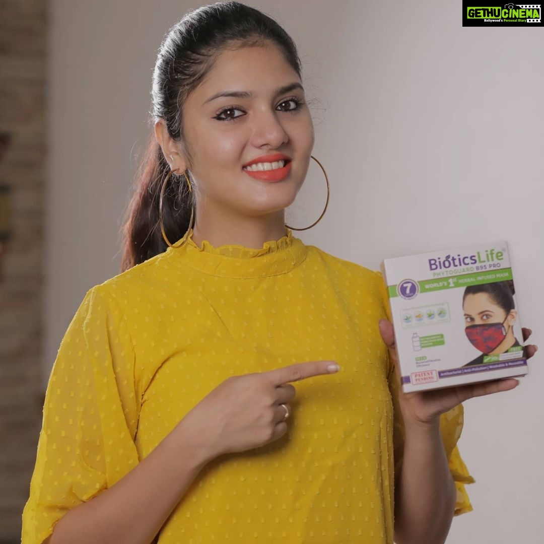 Gayathri Suresh Instagram – Presenting PHYTOGUARD B95, the World’s 1st ...