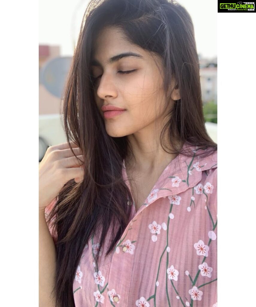 Megha Akash Instagram – All that I’m after is a life full of laughter 🥰 ...