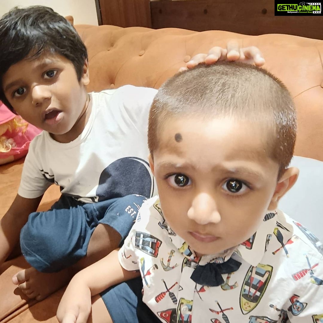 Meghana Raj Instagram – Making lil ones pose ! Uff! Mothers agree? So much love and mushiness ...