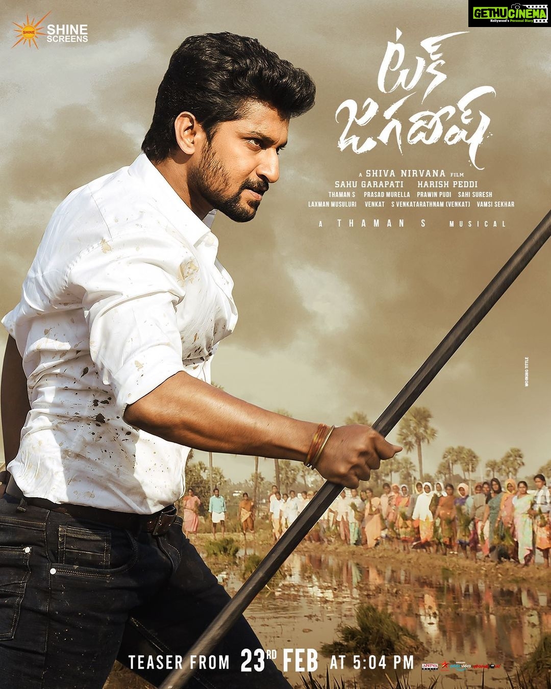 Nani Instagram – Teaser on 23rd FEB 😊 | Gethu Cinema