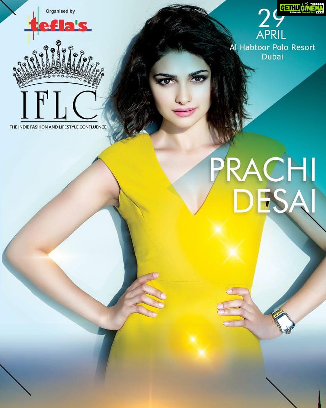 Prachi Deasi Instagram – ⚡️ @IFLCDubai 2019. #iflc #teflasiflc #alhabtoor #bollywood # ...