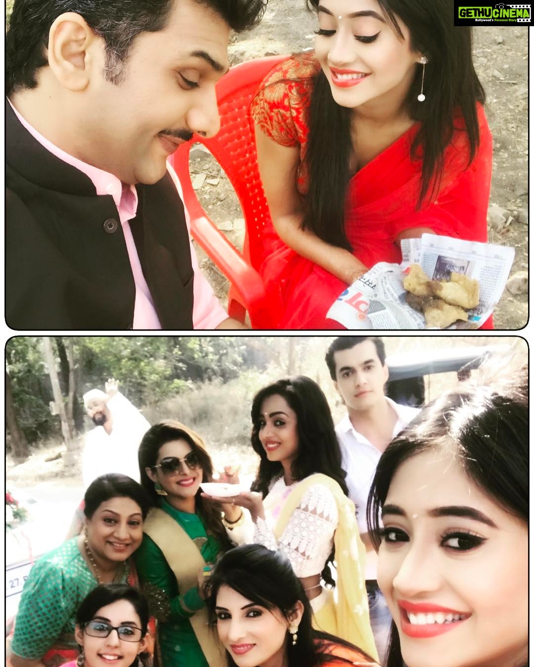Shivangi Joshi Instagram – Chaat party subha subha……! 😅 Jo bhi ho it ...