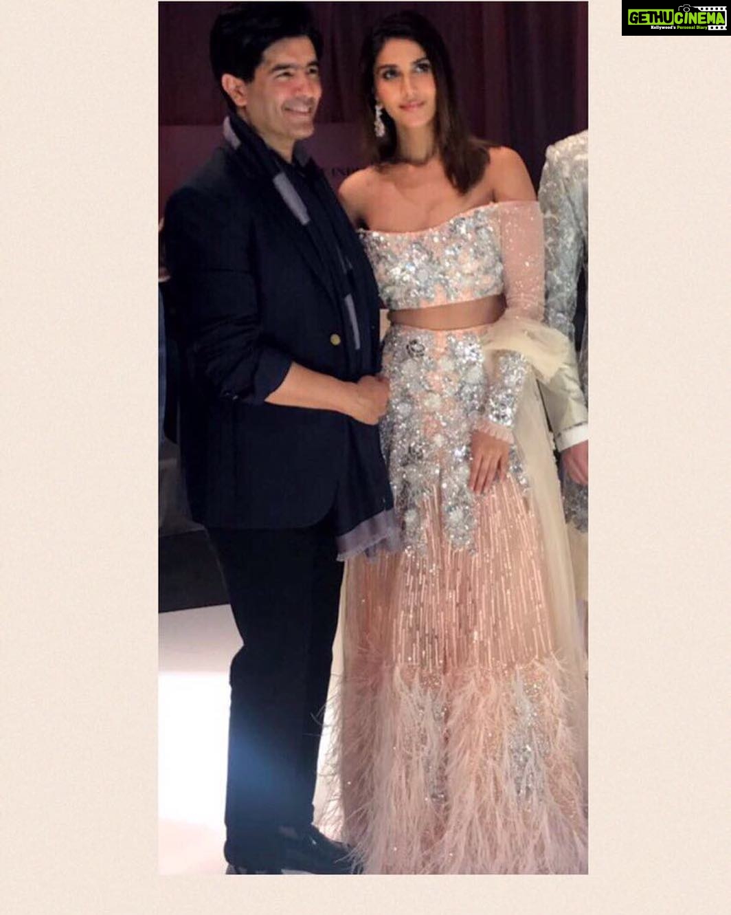 Vaani Kapoor Instagram – My Debut Walk For Manish Malhotra | Gethu Cinema